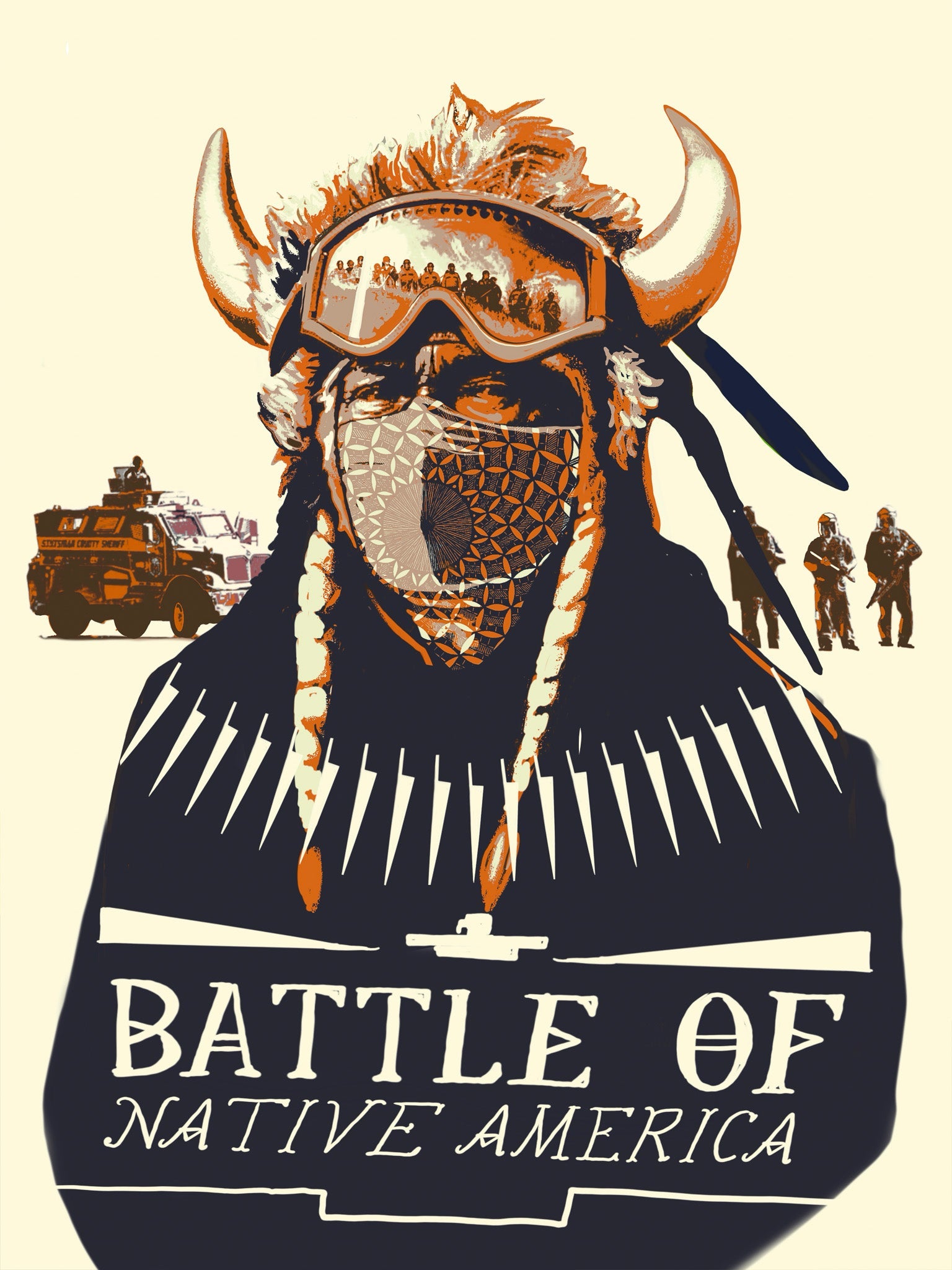 Battle of Native America - Poster