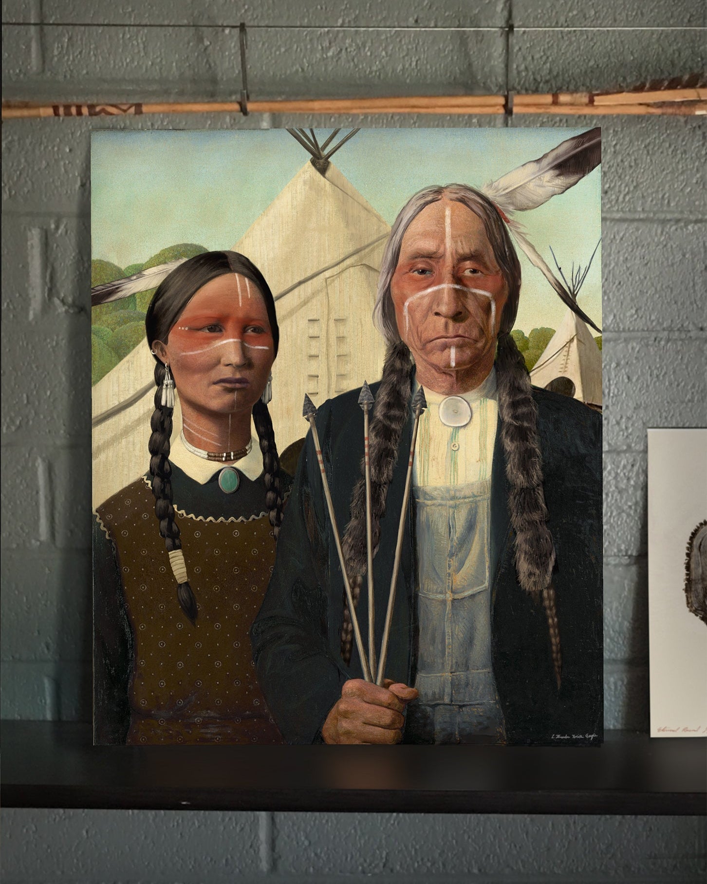 Native American Gothic - MISPRINT