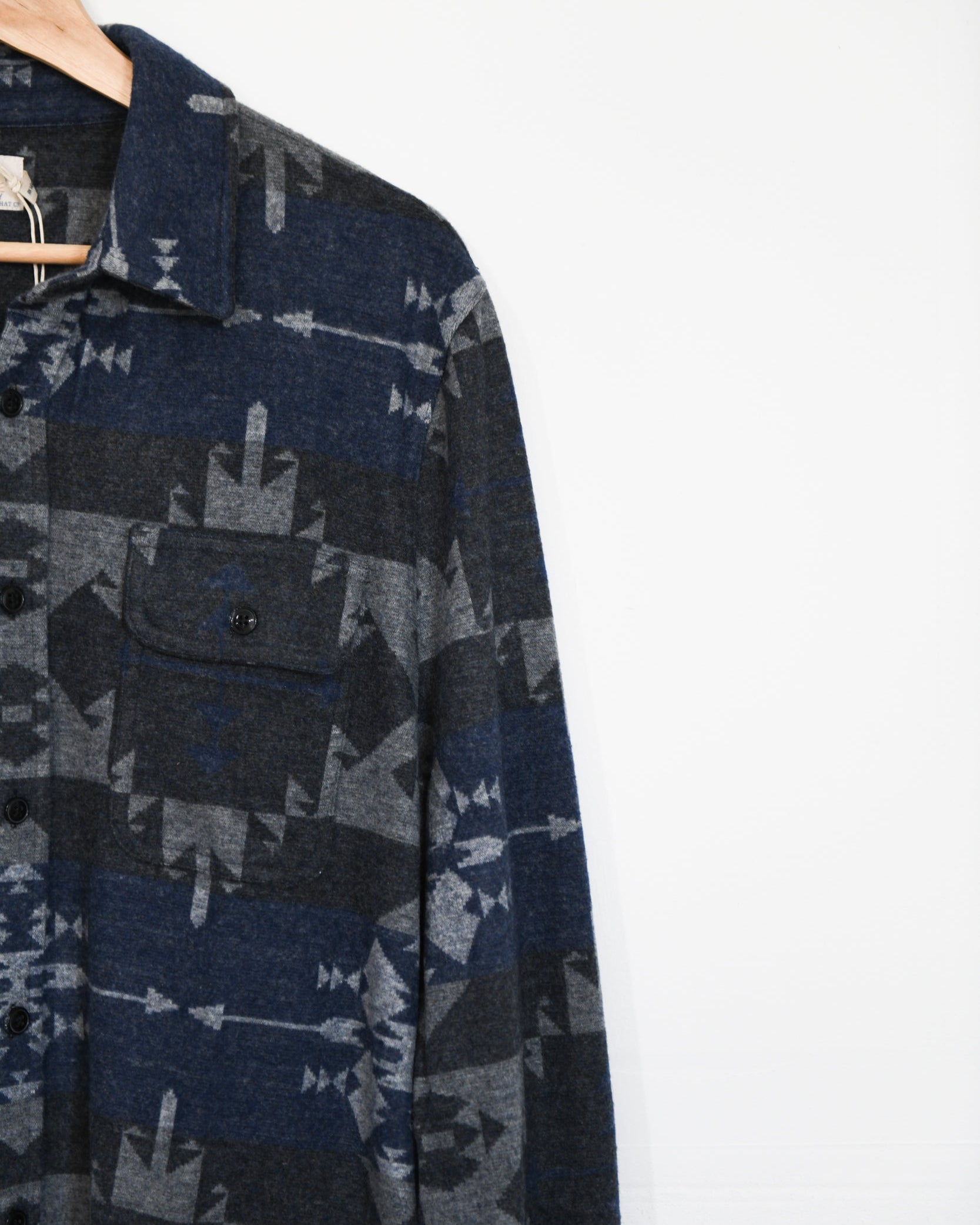 TVE x Faherty Brand Legend™ Grey Earth Sweater Shirt - MISPRINT