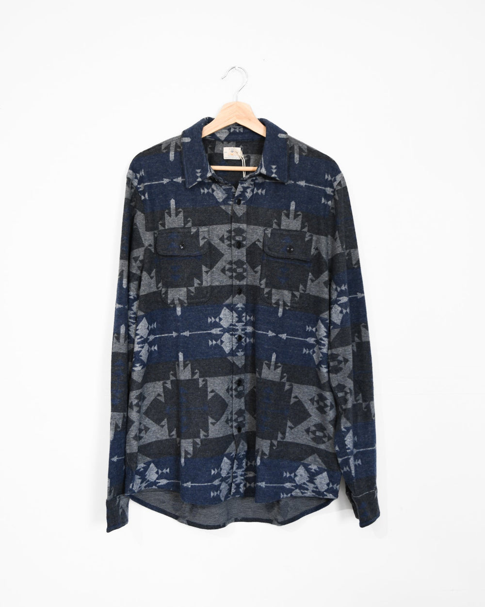 TVE x Faherty Brand Legend™ Grey Earth Sweater Shirt - MISPRINT